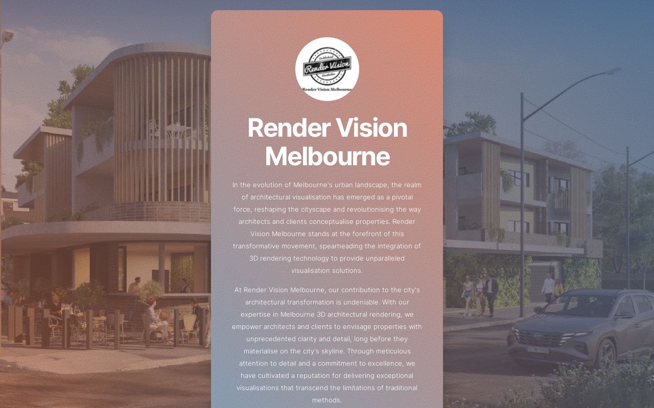 Render Vision Melbourne